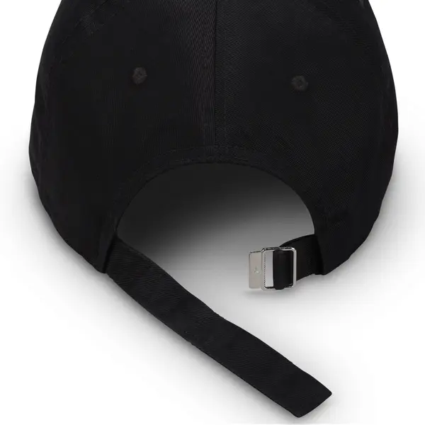 JORDAN Club Unstructured Curved-bill Hat - Black