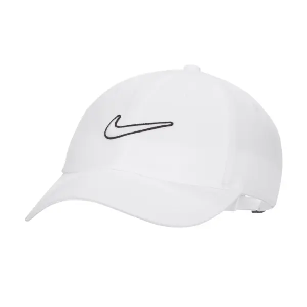 Nike Club Unstructured Swoosh Cap - White