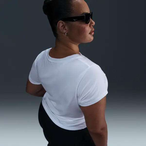 Nike Pro Dri-fit Slim Short-sleeve Top - White