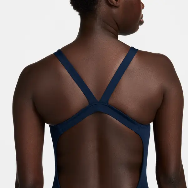 Nike Hydrastrong Essential Fastback One Piece Swimsuit - Blue