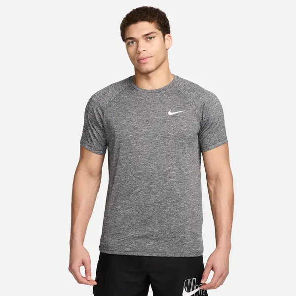 Nike Hydroguard Essential Dri-fit Uv Short Sleeve Top - Black