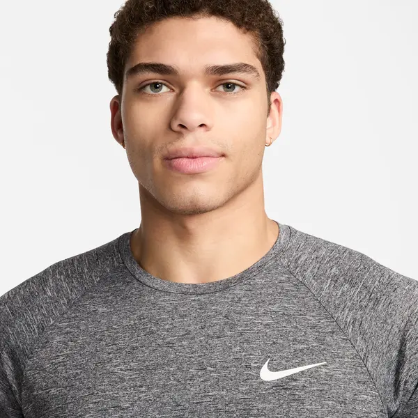 Nike Hydroguard Essential Dri-fit Uv Short Sleeve Top - Black