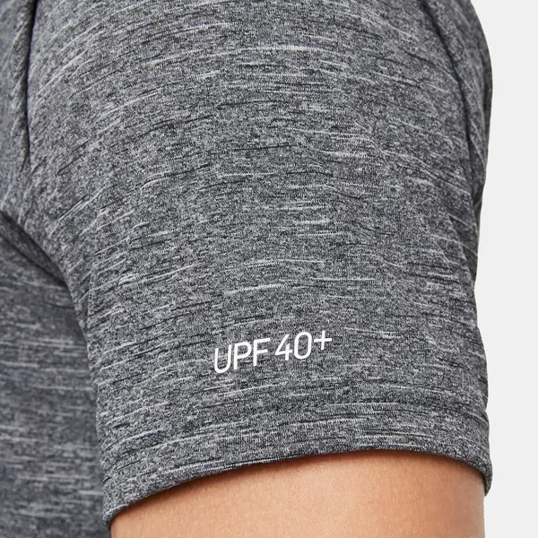 Nike Hydroguard Essential Dri-fit Uv Short Sleeve Top - Black