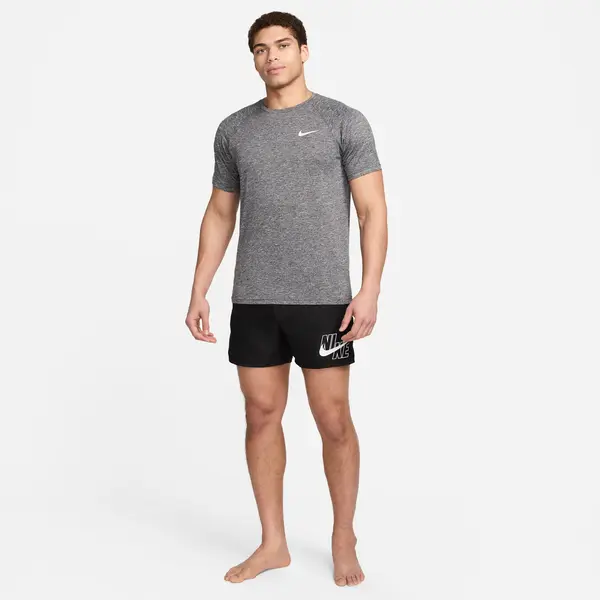 Nike Hydroguard Essential Dri-fit Uv Short Sleeve Top - Black