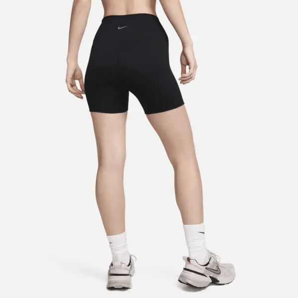 Nike High-waisted Biker Shorts - Black