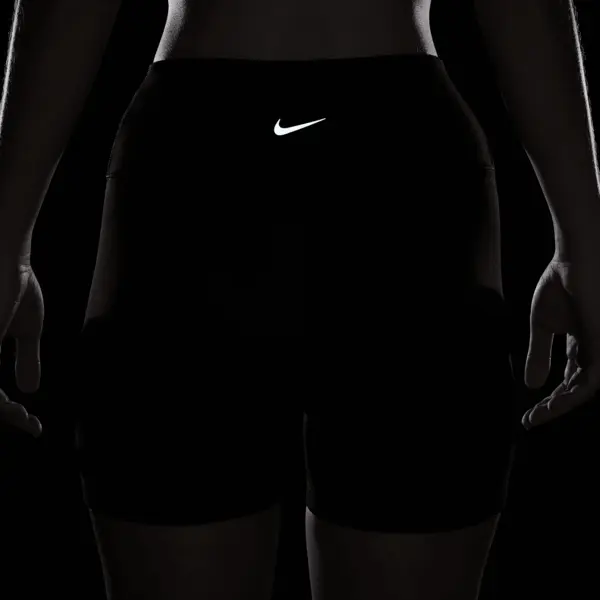 Nike High-waisted Biker Shorts - Black
