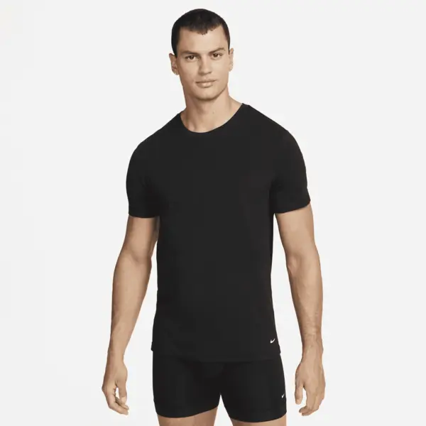 Nike Dri-fit Essential Cotton Stretch Slim Fit Crew Neck Undershirt