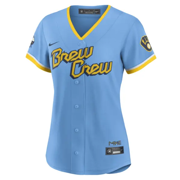Nike Mlb Milwaukee Brewers City Connect Replica Baseball Jersey