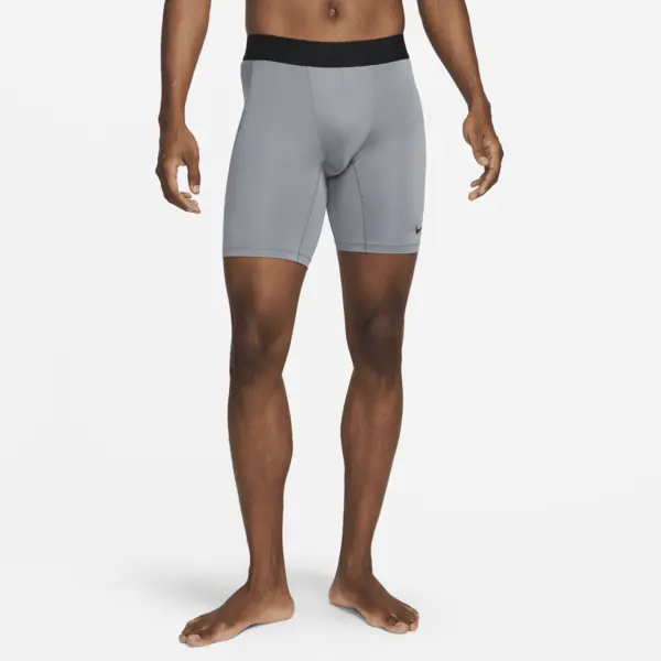 Nike Pro Dri-fit Fitness Long Shorts - Grey