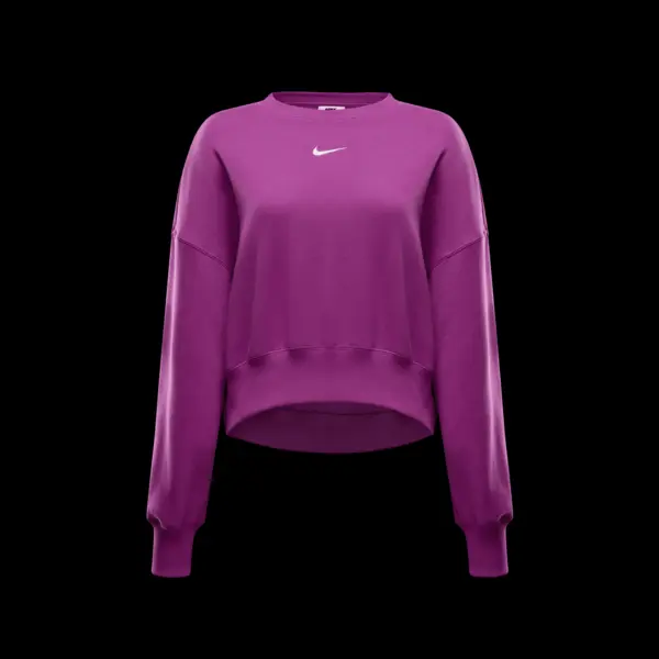 Nike Sportswear Phoenix Fleece Over-oversized Crew-neck Sweatshirt - Purple