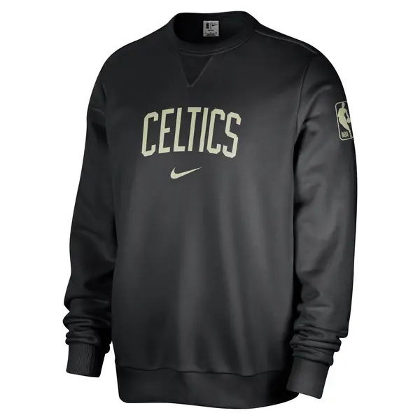 Nike Boston Celtics Standard Issue Dri-fit Nba Crew-neck Sweatshirt