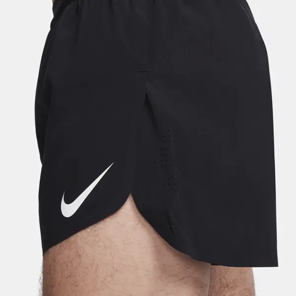 Nike Aeroswift Dri-fit Adv 4" Brief-lined Running Shorts - Black