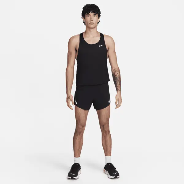 Nike Aeroswift Dri-fit Adv 4" Brief-lined Running Shorts - Black