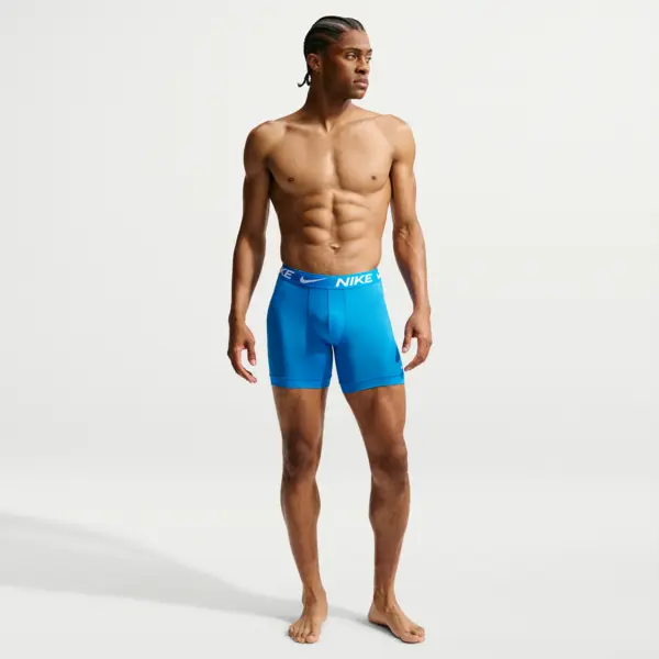 Nike Essential Micro Dri-fit Boxer Briefs - Blue