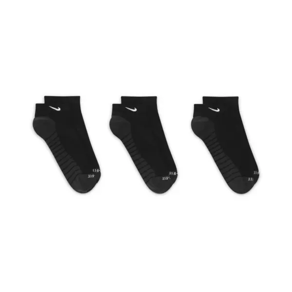 Nike Everyday Max Cushioned Training No-show Socks - Black