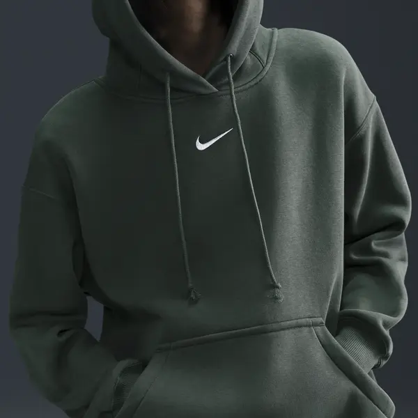 Nike Sportswear Phoenix Fleece Oversized Pullover Hoodie - Green