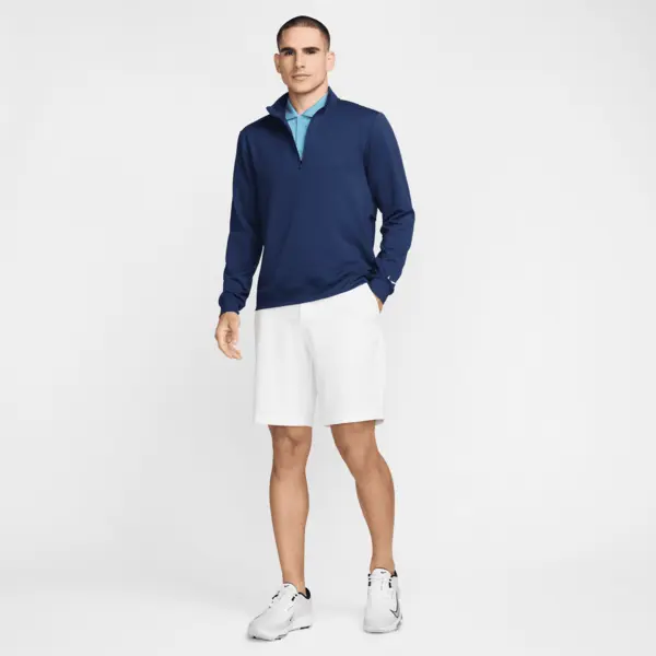 Nike Tour 1/2-zip Golf Top - Blue