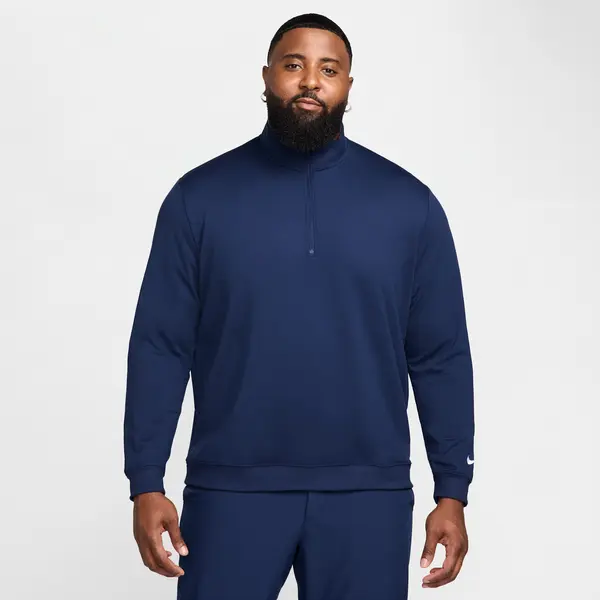 Nike Tour 1/2-zip Golf Top - Blue
