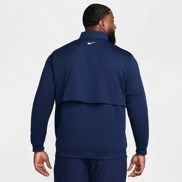 Nike Tour 1/2-zip Golf Top - Blue