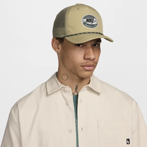 Nike Rise Structured Trucker Cap - Brown