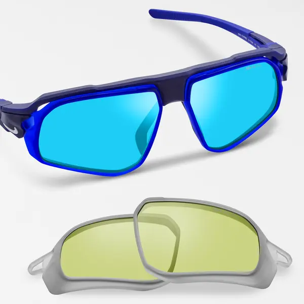 Nike Flyfree Mirrored Sunglasses - Blue