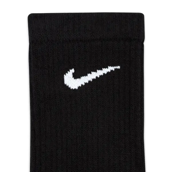 Nike Everyday Plus Cushioned Training Crew Socks - Black