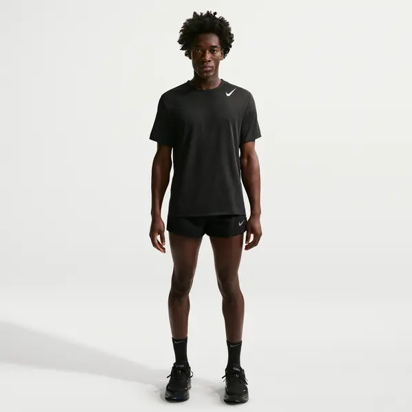 Nike Aeroswift Dri-fit Adv Short-sleeve Running Top - Black