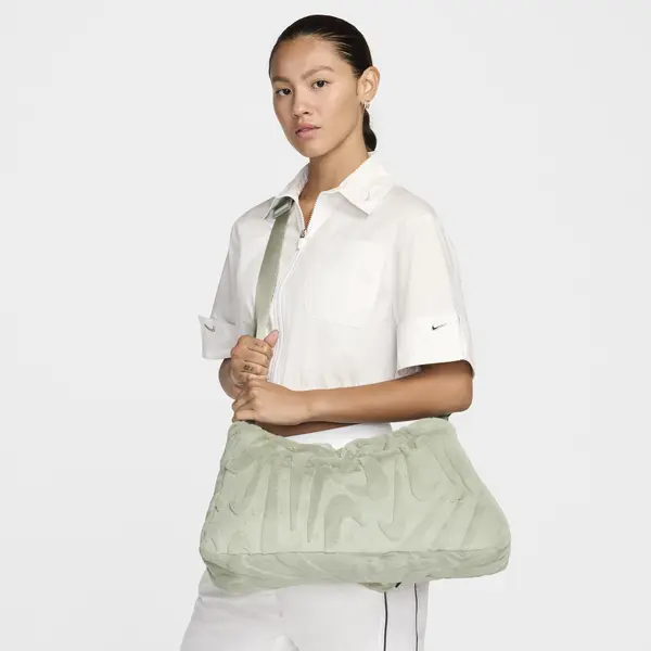 Nike Sportswear Faux Fur Tote - Green