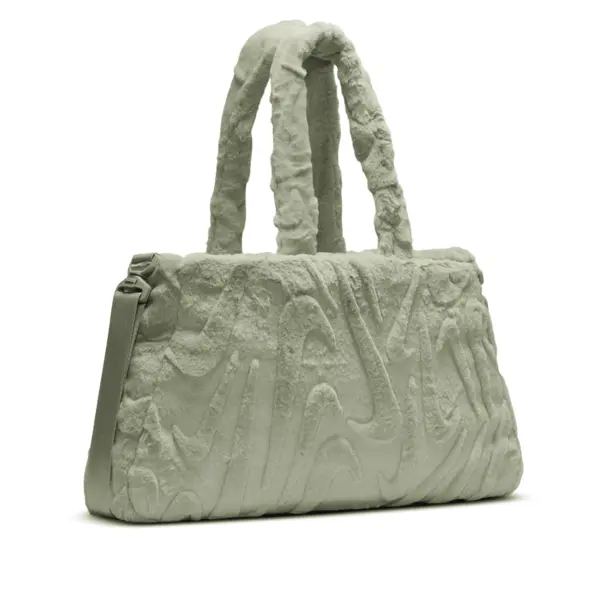 Nike Sportswear Faux Fur Tote - Green