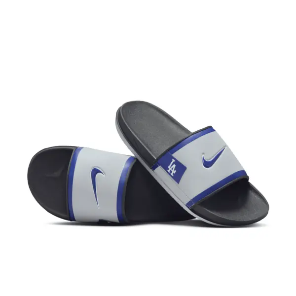 Nike Offcourt Los Angeles Dodgers Slides - Grey