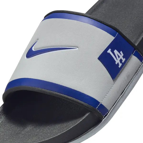 Nike Offcourt Los Angeles Dodgers Slides - Grey