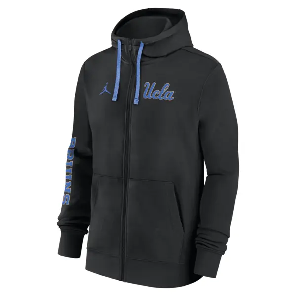 JORDAN Ucla Bruins Sideline Team Issue College Full-zip Hoodie