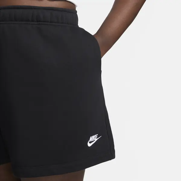 Nike Sportswear Club Fleece Mid-rise Shorts - Black