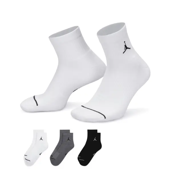 JORDAN Everyday Ankle Socks - Multicolor