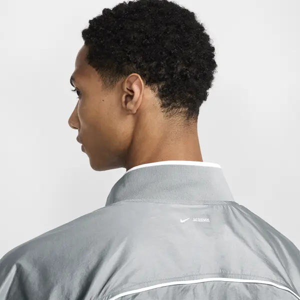 Nike X Jacquemus Track Jacket - Grey | Editorialist