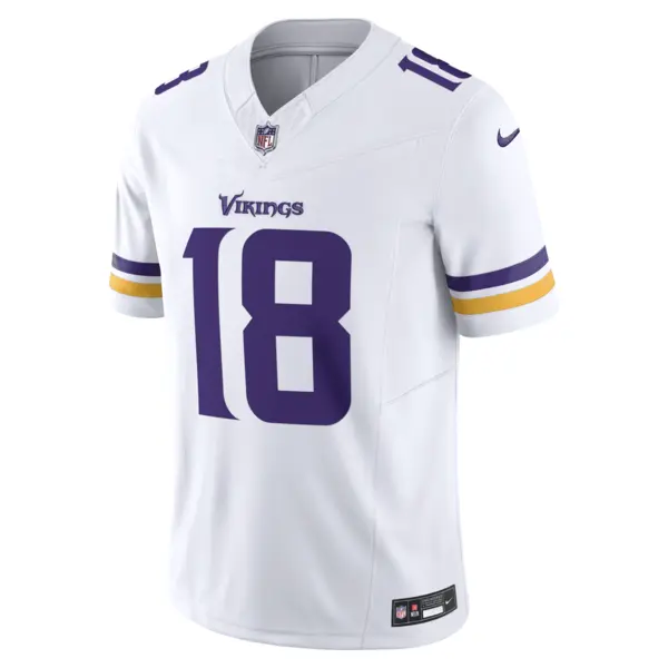 Nike Justin Jefferson Minnesota Vikings Dri-fit Nfl Limited Football Jersey - White