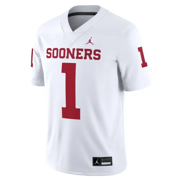 JORDAN Oklahoma Sooners College Game Jersey - White