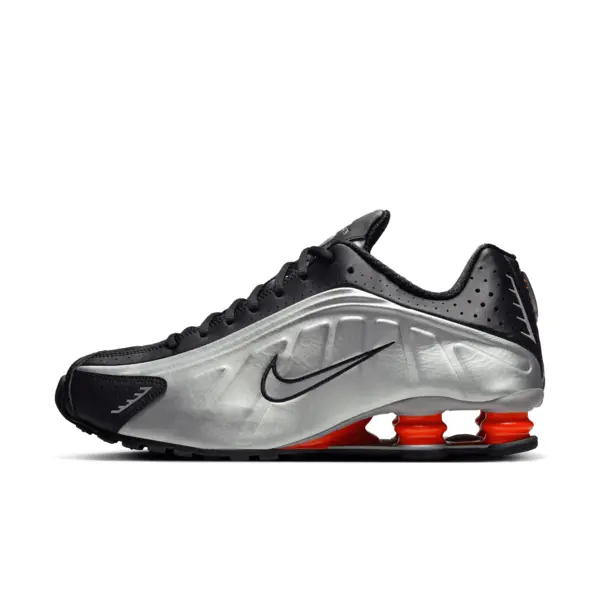 Nike Shox R4 Athletic Shoes - Grey