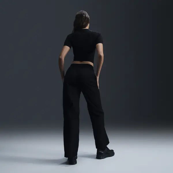 Nike Windrunner High-waisted Woven Open-hem Pants