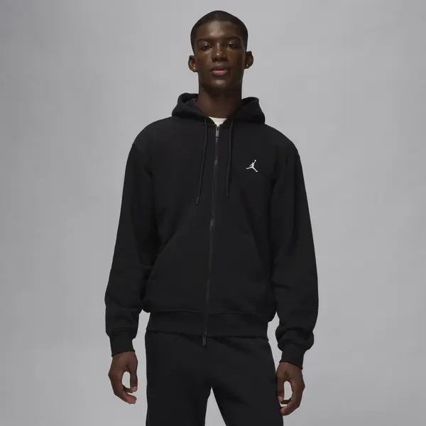 JORDAN Fleece Full-zip Hoodie - Black