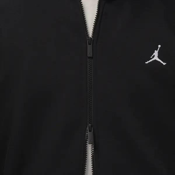 JORDAN Fleece Full-zip Hoodie - Black