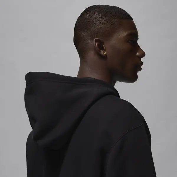 JORDAN Fleece Full-zip Hoodie - Black