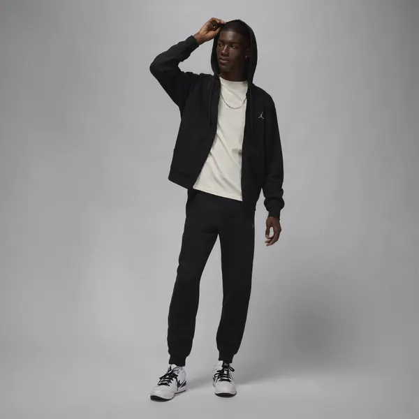 JORDAN Fleece Full-zip Hoodie - Black