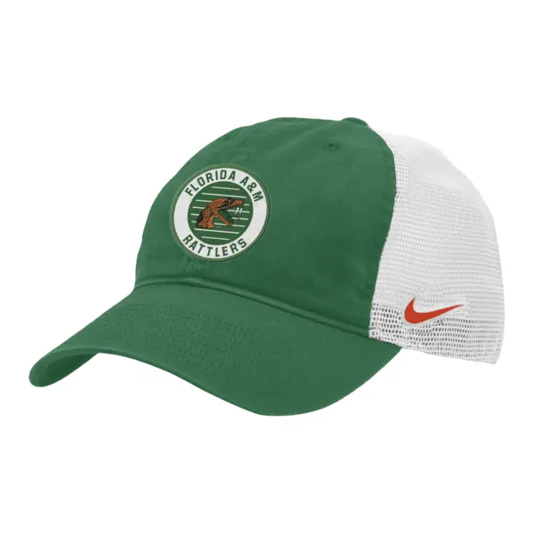 Nike Famu Heritage86 College Trucker Hat - Green