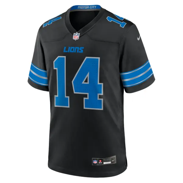 Nike Amon-ra St. Brown Detroit Lions Nfl Game Football Jersey - Black