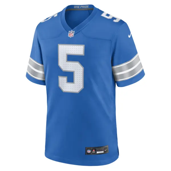 Nike David Montgomery Detroit Lions Nfl Game Football Jersey - Blue