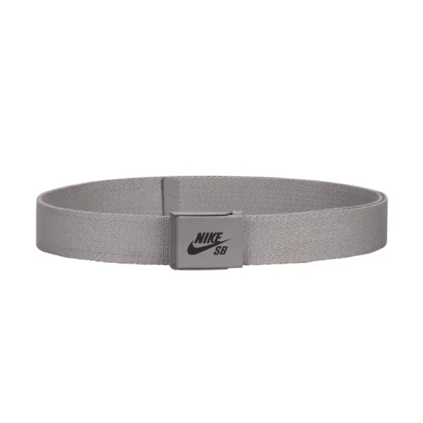 Nike Solid Single Web Belt - Grey