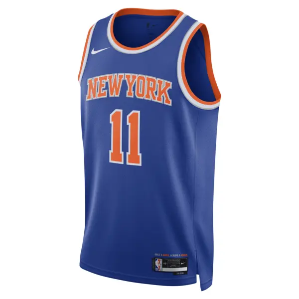 Nike New York Knicks Icon Edition Dri-fit Nba Swingman Jersey - Blue