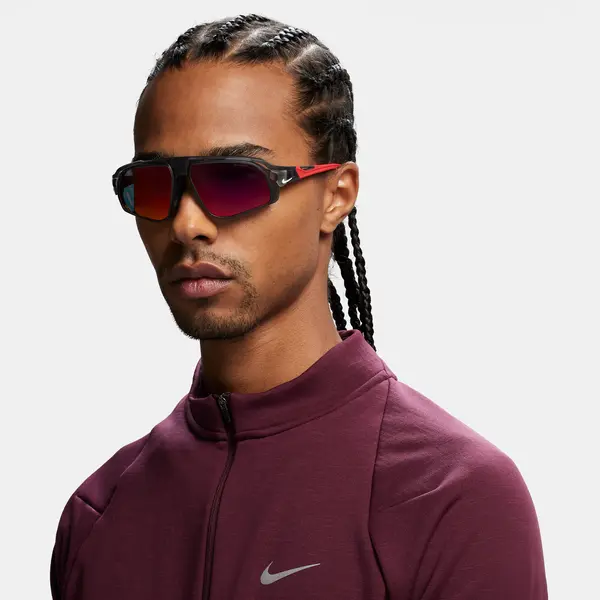 Nike Flyfree Mirrored Sunglasses - Grey