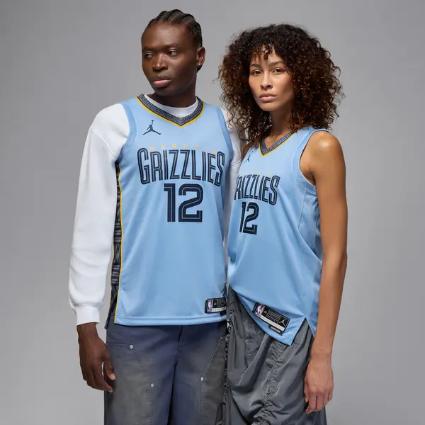 JORDAN Memphis Grizzlies Statement Edition Dri-fit Nba Swingman Jersey - Blue